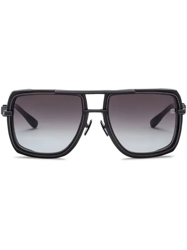 Balmain Pilot-frame Sunglasses - Black