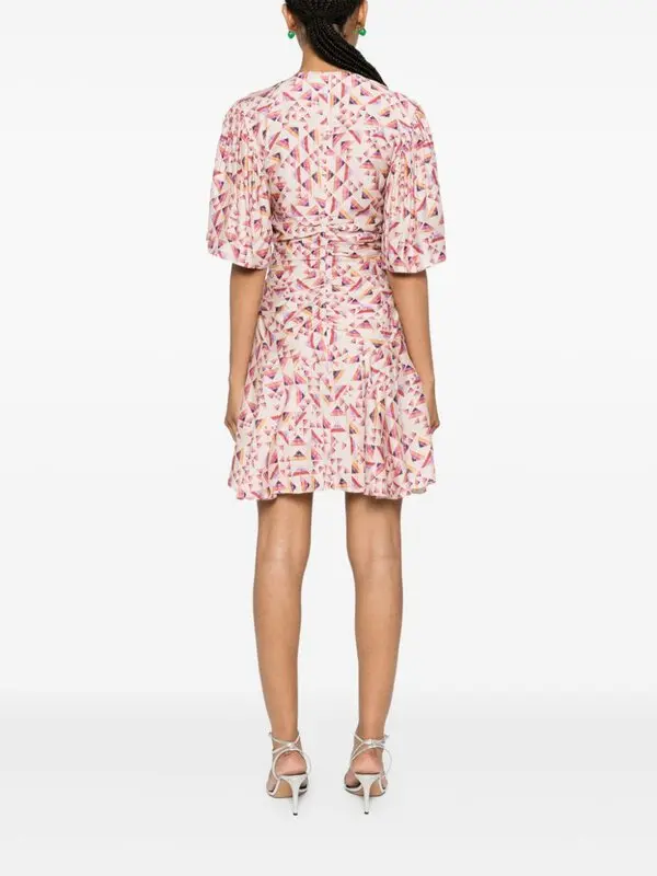 Isabel Marant Étoile Lienne Minidress - Neutrals