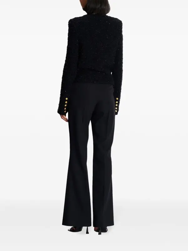 Balmain Button-fastening Tweed Jacket