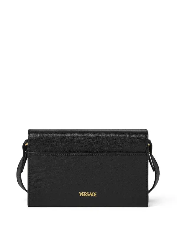 Versace Medusa Biggie Messenger Bag - Black