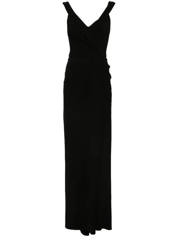 GEMY MAALOUF Off-shoulder Draped Gown