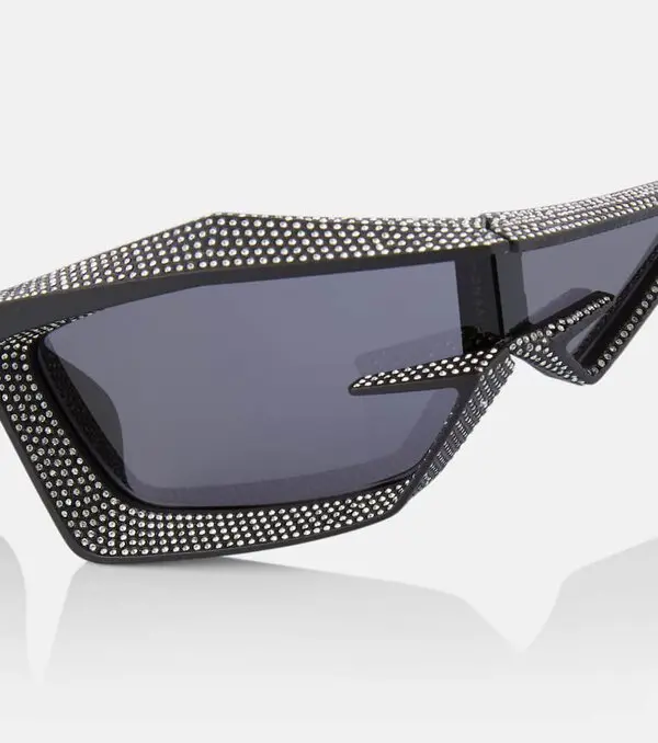 Givenchy Crystal-embellished Shield Sunglasses