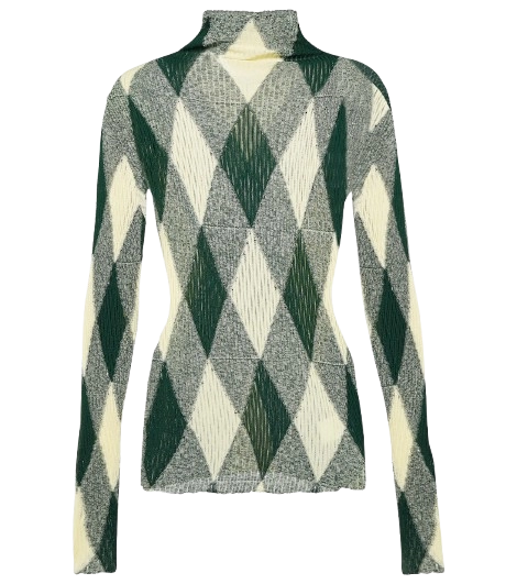 Burberry Argyle Sweater