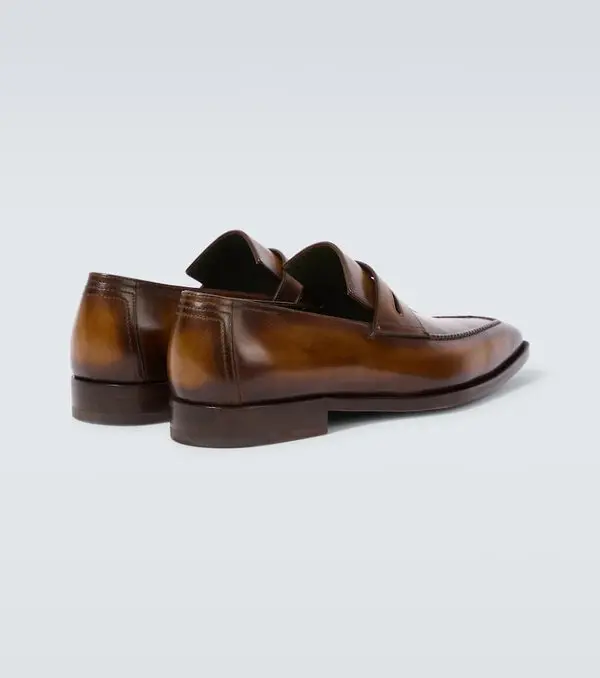 Berluti Andy Leather Loafers