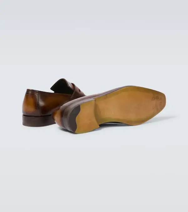 Berluti Andy Leather Loafers