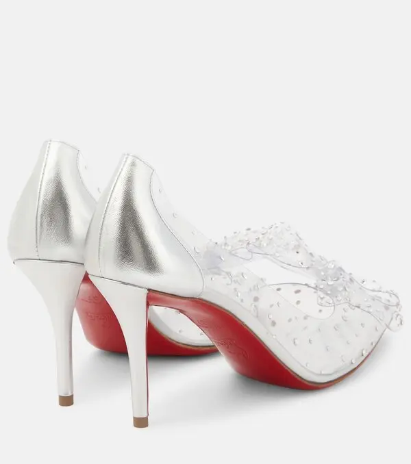 CHRISTIAN LOUBOUTIN Jelly Strass 80 Embellished Pumps