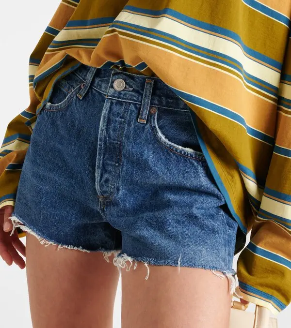 AGOLDE High-rise Denim Shorts
