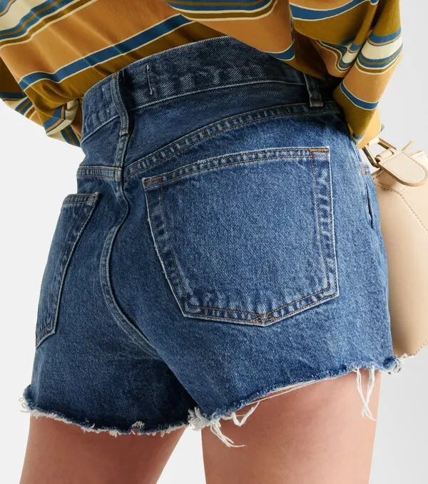 AGOLDE High-rise Denim Shorts