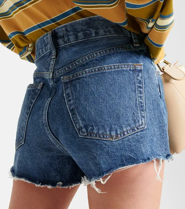AGOLDE High-rise Denim Shorts