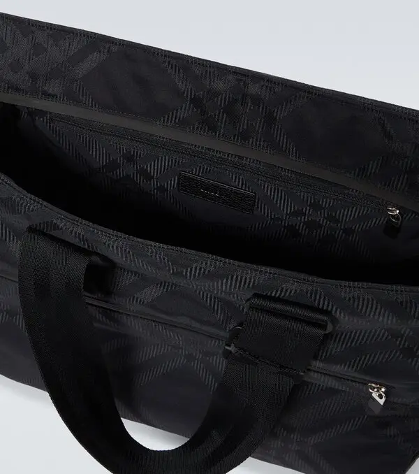 Burberry Jacquard Tote Bag