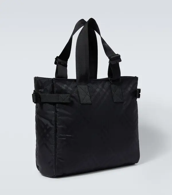 Burberry Jacquard Tote Bag