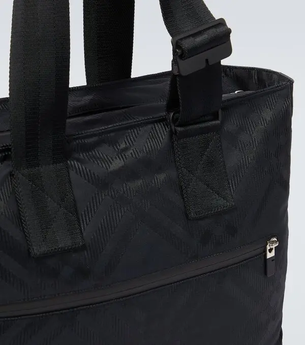 Burberry Jacquard Tote Bag
