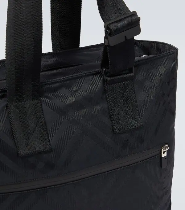 Burberry Jacquard Tote Bag