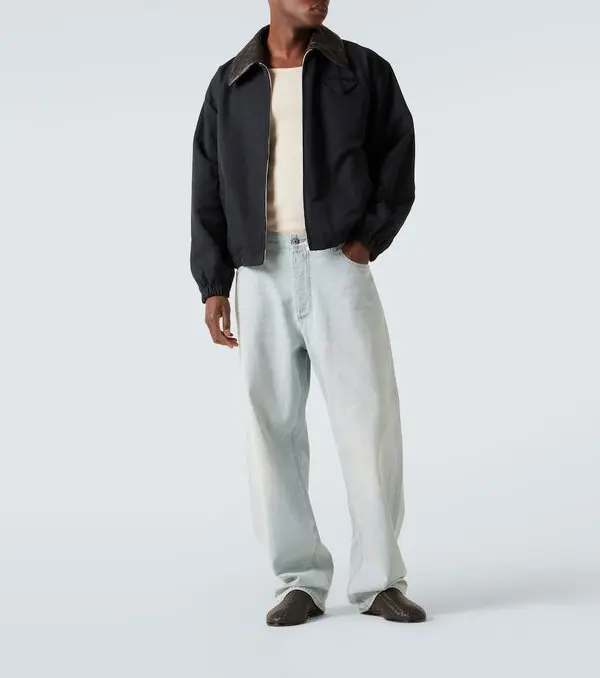 Bottega Veneta Sunday Intrecciato Leather Slip-on Shoes
