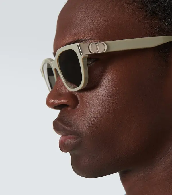 Dior Cd Icon S1i Square Sunglasses - Beige