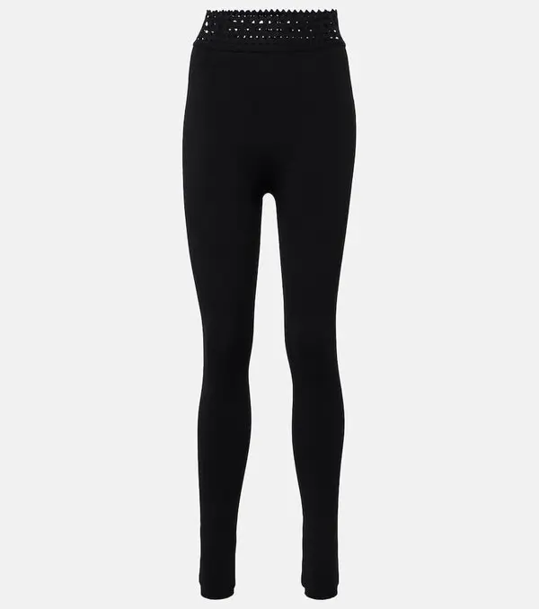 Alaïa Vienne High-rise Leggings