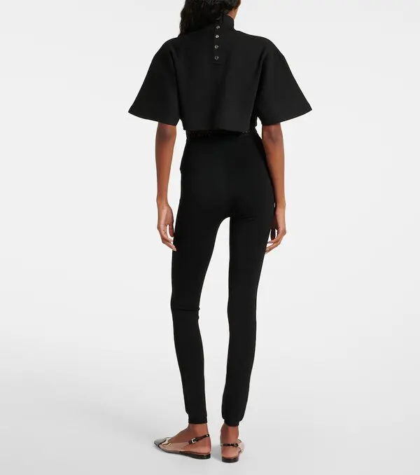 Alaïa Vienne High-rise Leggings