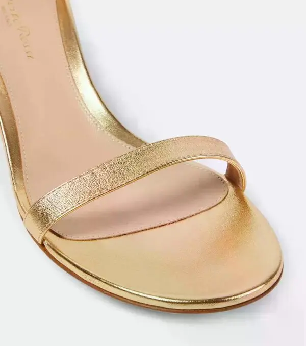 GIANVITO ROSSI Gaeta Sandals - Gold