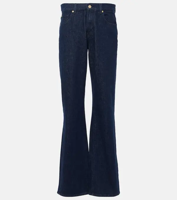 7 For All Mankind Tess High-rise Flared Jeans