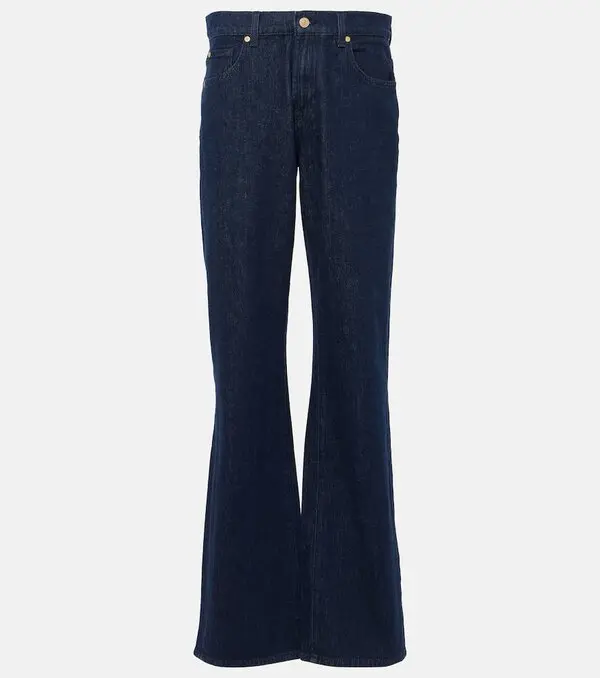 7 For All Mankind Tess High-rise Flared Jeans