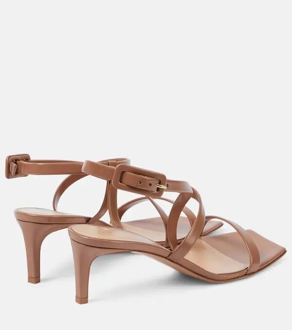 GIANVITO ROSSI Lindsay 55 Leather Sandals