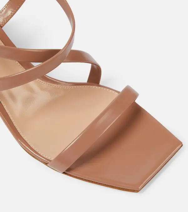 GIANVITO ROSSI Lindsay 55 Leather Sandals