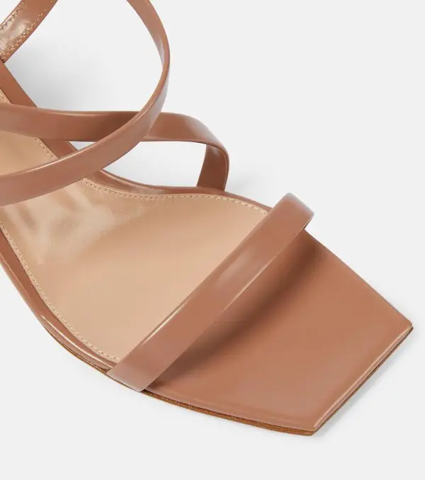 GIANVITO ROSSI Lindsay 55 Leather Sandals