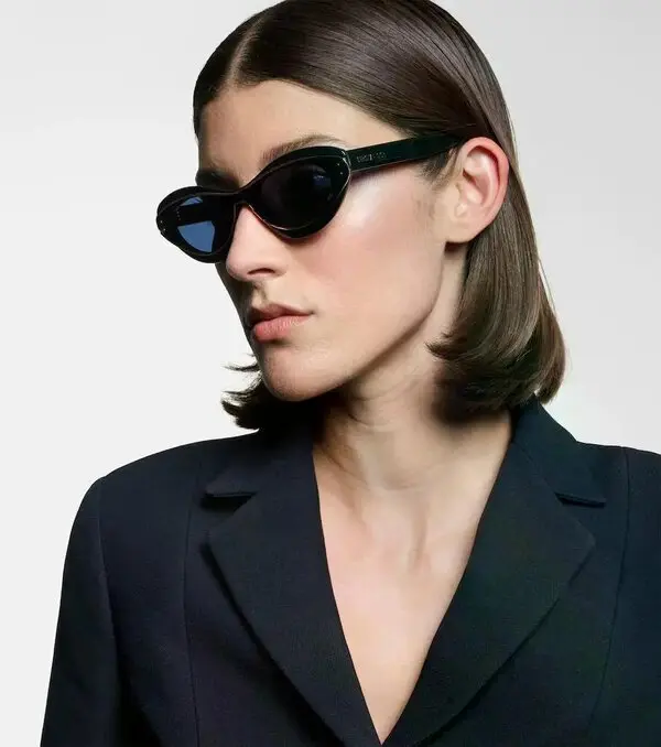 Dior Diormeteor B1i Cat-eye Sunglasses - Black