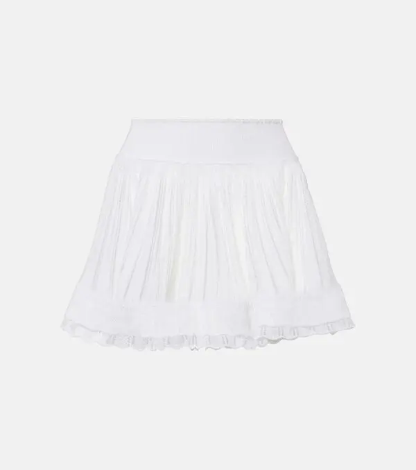 Alaïa Crinoline Pleated Shorts