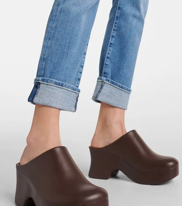 7 For All Mankind Low-rise Slim Jeans