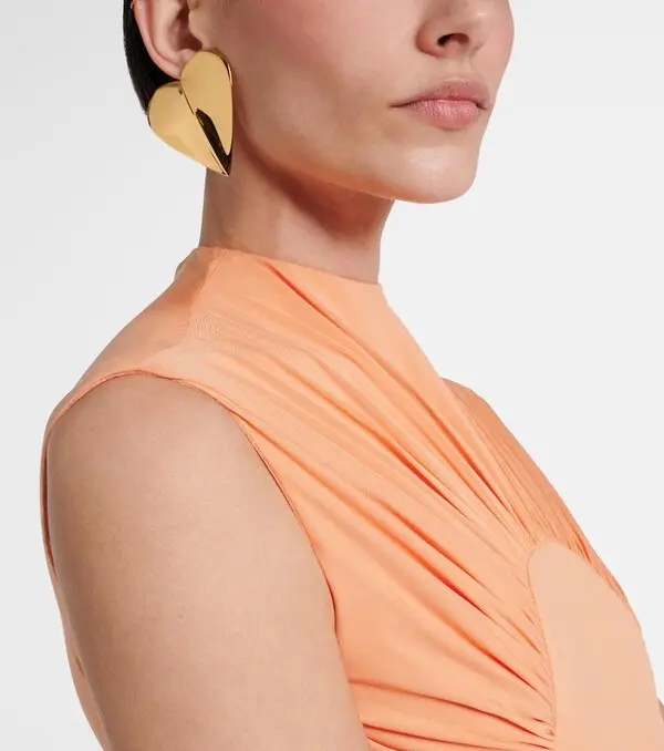 Alaïa Le Cœur Torn Earrings