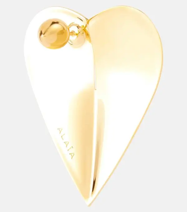 Alaïa Le Cœur Torn Earrings
