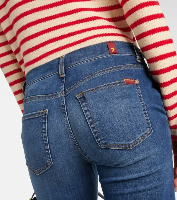 7 For All Mankind High-rise Bootcut Jeans