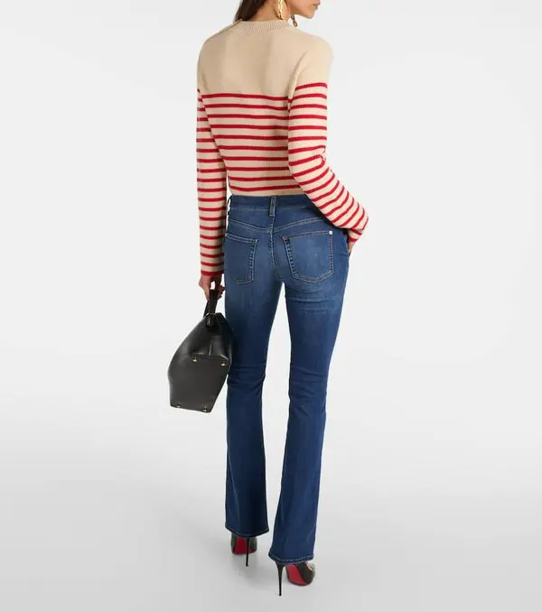 7 For All Mankind High-rise Bootcut Jeans