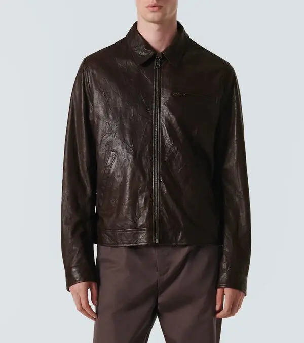 Dolce & Gabbana Leather Jacket