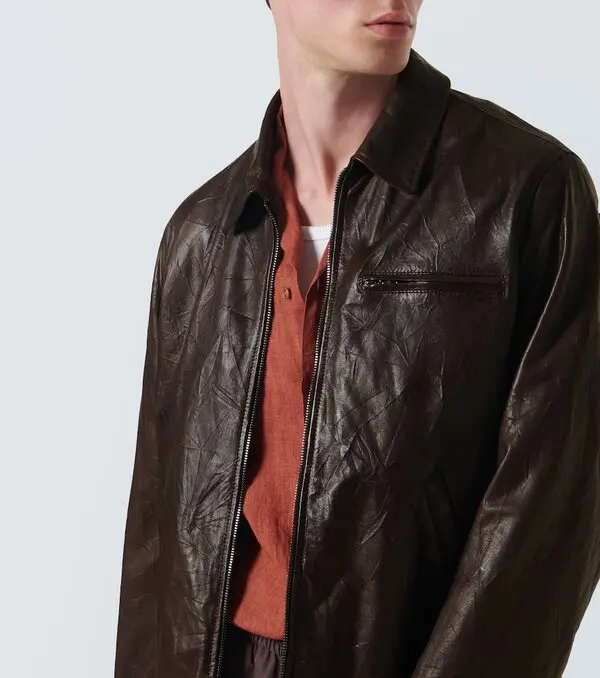 Dolce & Gabbana Leather Jacket