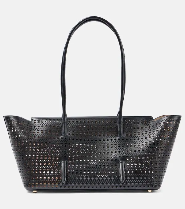 Alaïa Mina 32 Leather Shoulder Bag
