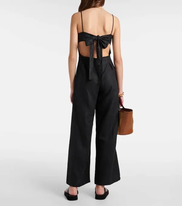Faithfull The Brand Antibes Linen Jumpsuit