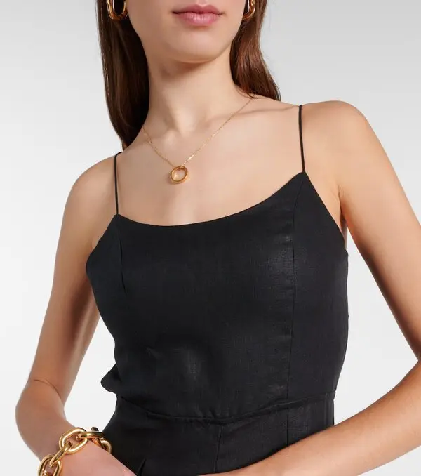 Faithfull The Brand Antibes Linen Jumpsuit