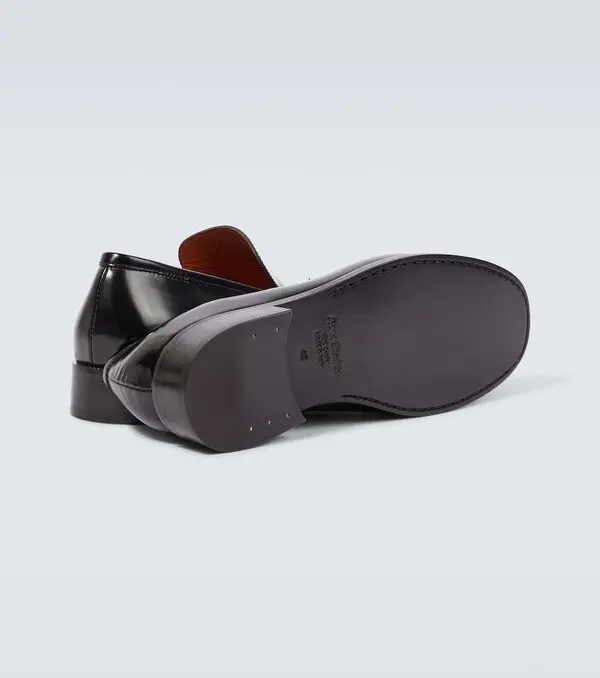 Acne Studios Leather Loafers - Black
