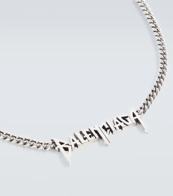 Balenciaga Logo Necklace