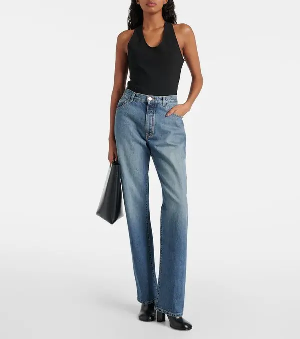 Alaïa Jersey Bodysuit - Black