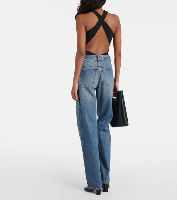 Alaïa Jersey Bodysuit - Black
