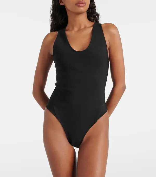 Alaïa Jersey Bodysuit - Black