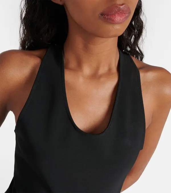 Alaïa Jersey Bodysuit - Black