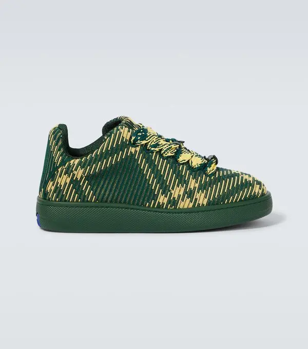 Burberry Check Sneakers - Multicoloured