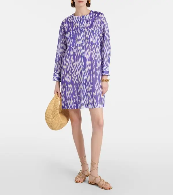 ERES Hurricane Printed Shirt Dress