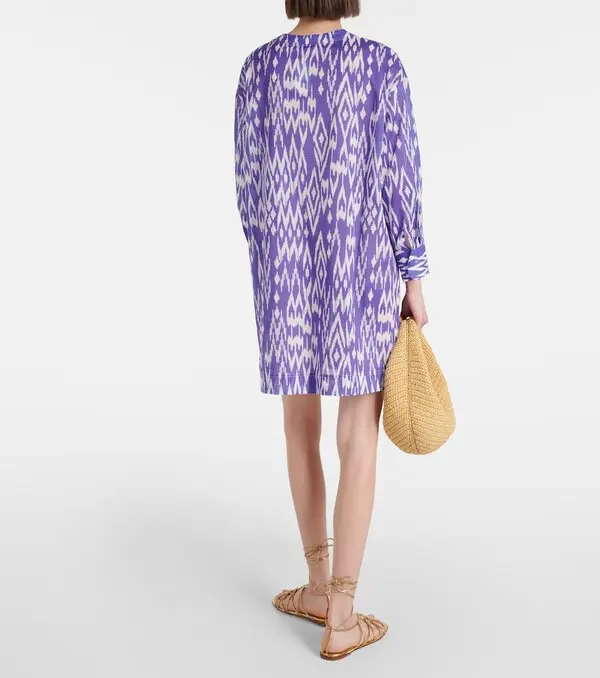 ERES Hurricane Printed Shirt Dress