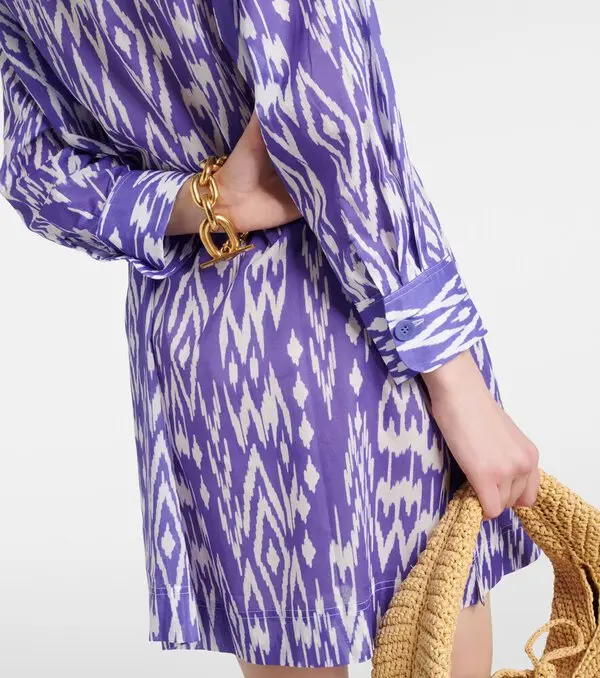 ERES Hurricane Printed Shirt Dress