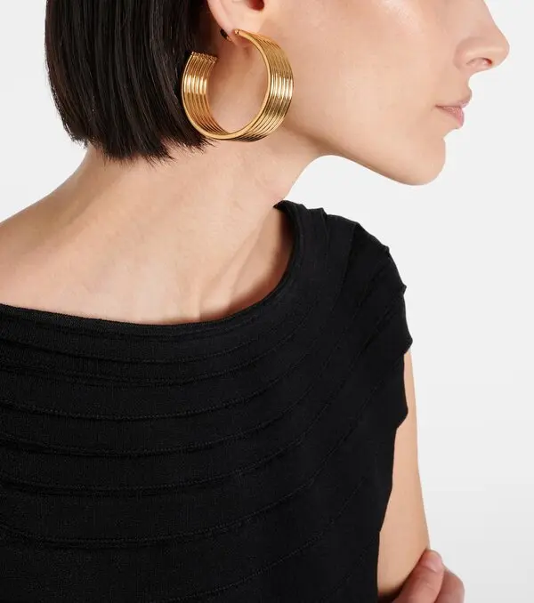 Alaïa Loop Hoop Earrings